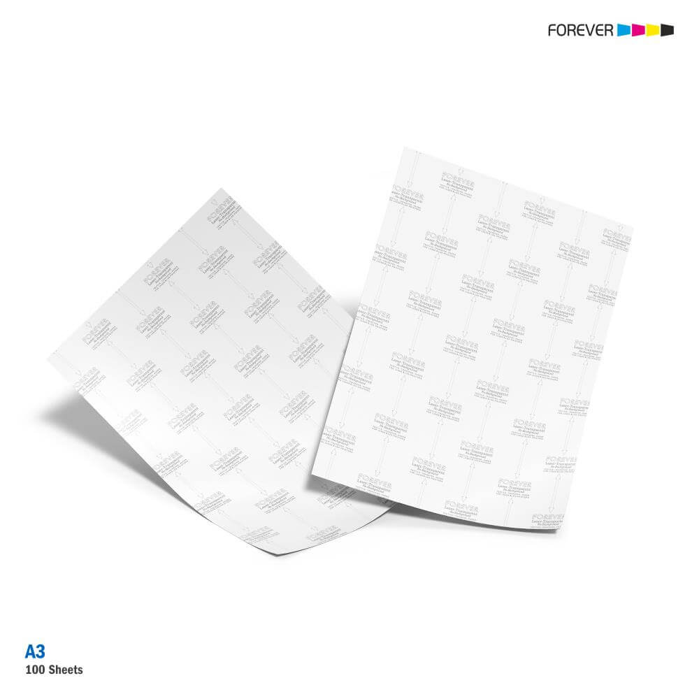 Forever Transfer Paper Laser-Transparent (No Background) – Technotape