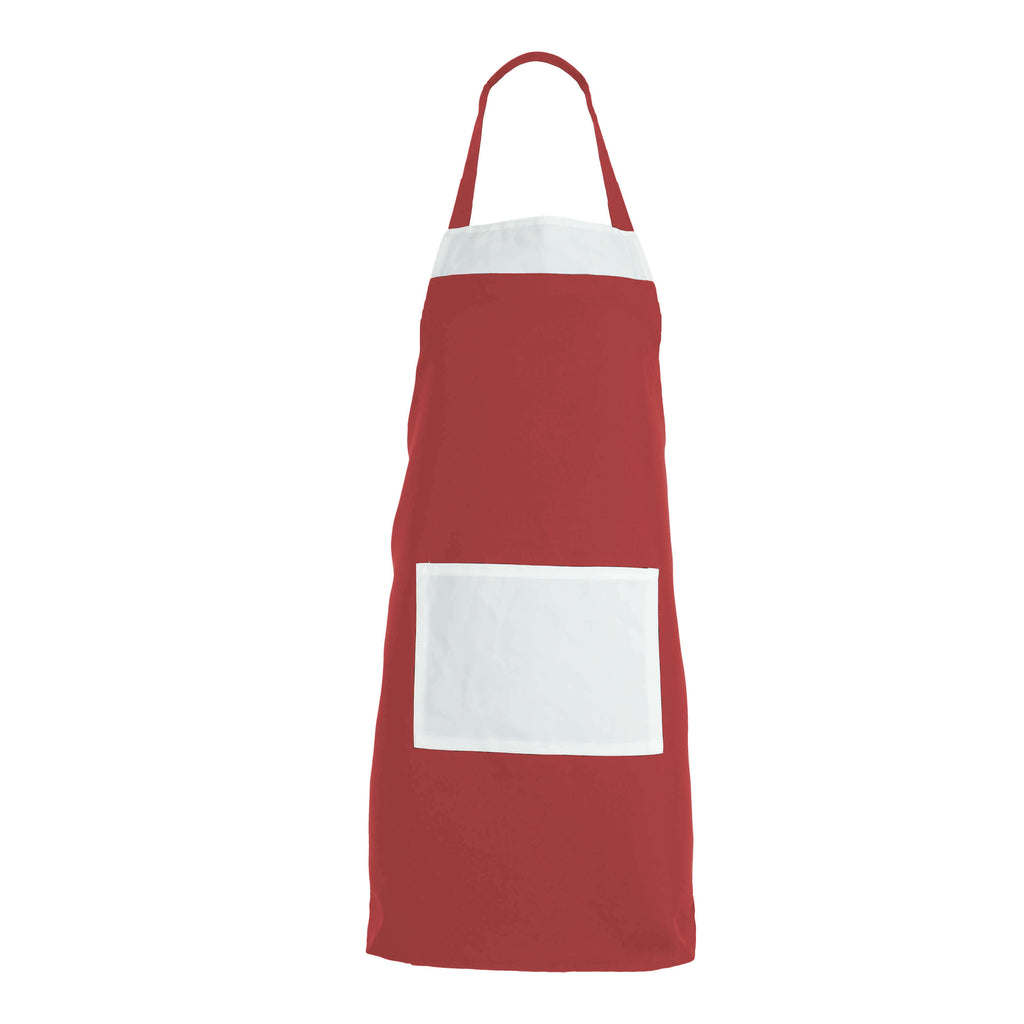 Sublimation Cooking Apron 65 x 90 cm - Red – Technotape